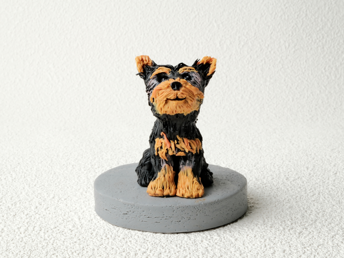 Fully Personalised 1 Animal/Pet Bobbleheads from Photo Stationary Head ...