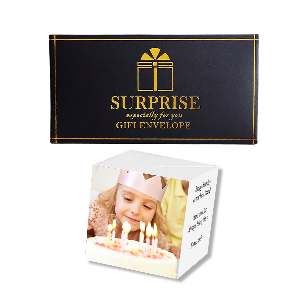 Custom Photo Surprise Box Personalized Text Surprise Explosion Bounce ...