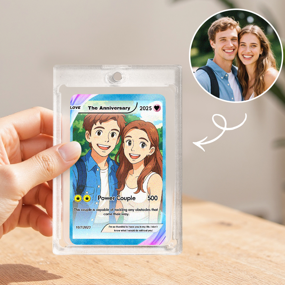 Custom Valentine's Day Poke Card Gift For Couple Valentine's Day Gift ...